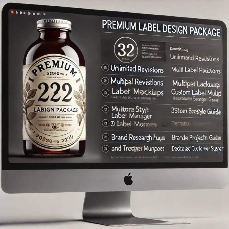 Standard Label Design Package – Zr Digital Expert Ltd